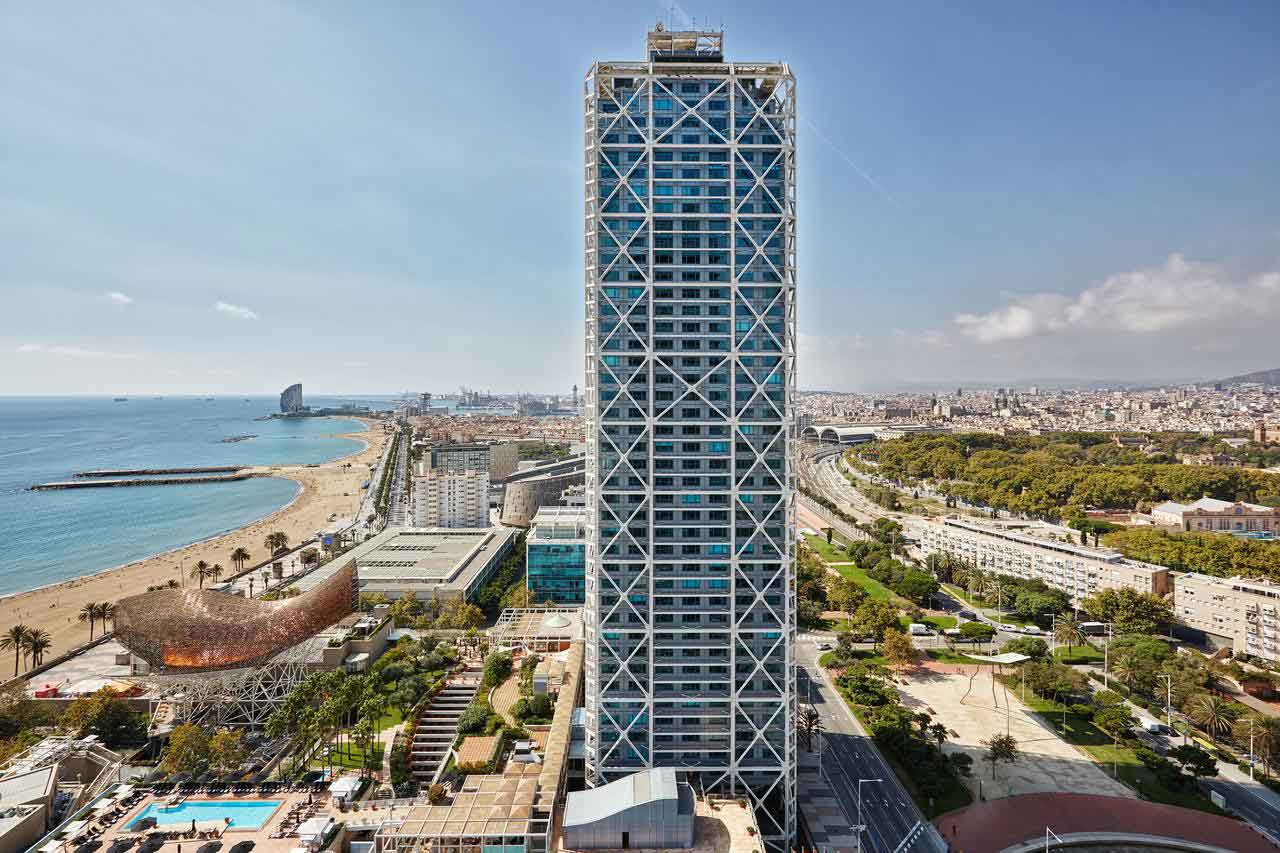 TOP 15 hôtels Barcelone avec vue sur la mer ou en bord de mer