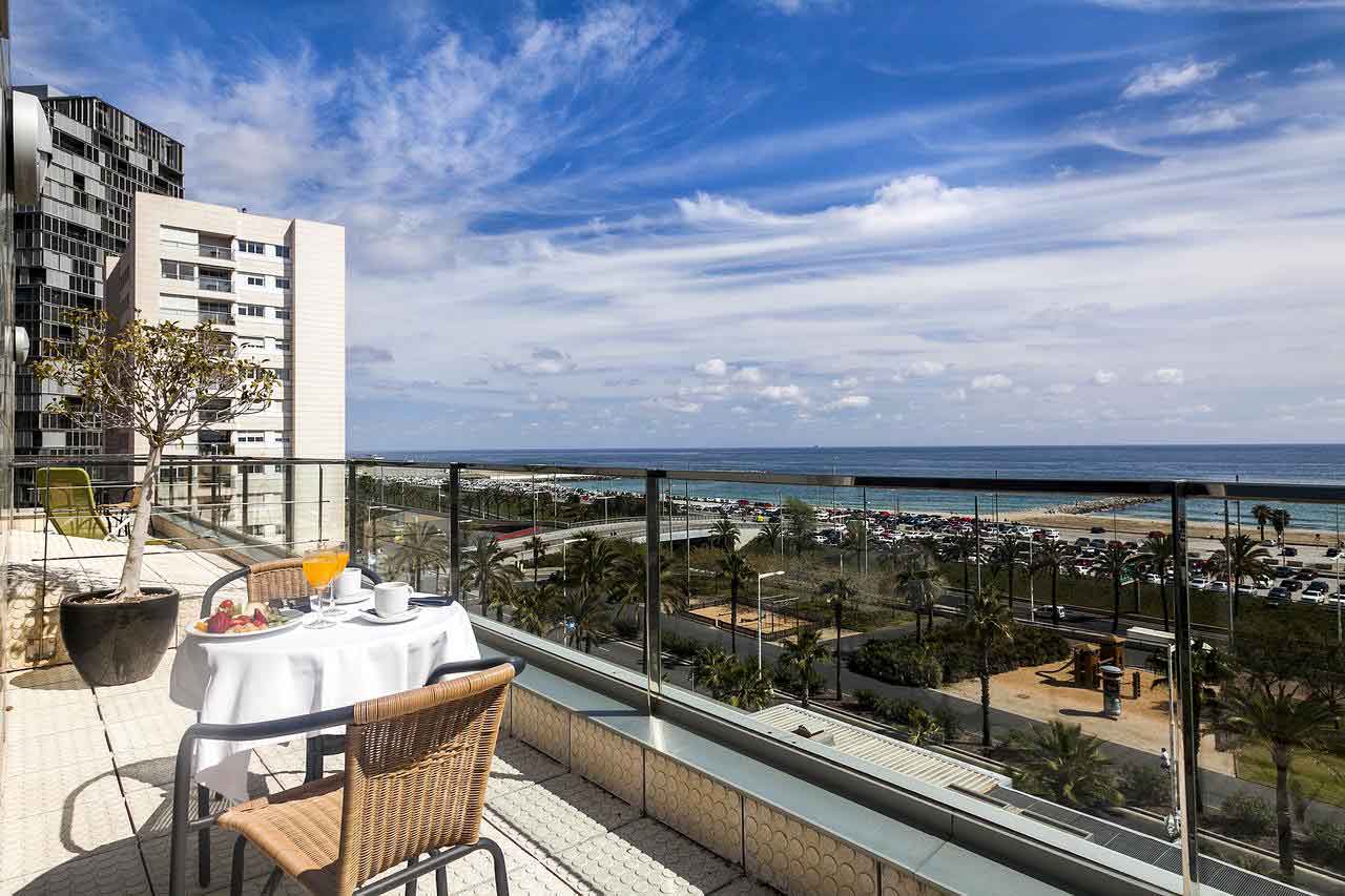 TOP 15 hôtels Barcelone avec vue sur la mer ou en bord de mer